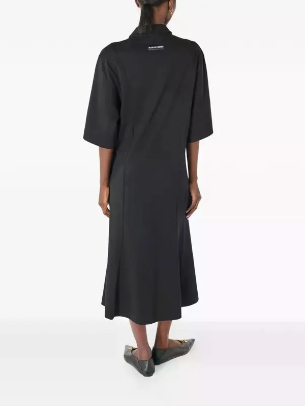 MARINE SERRE Logo Polo Dress