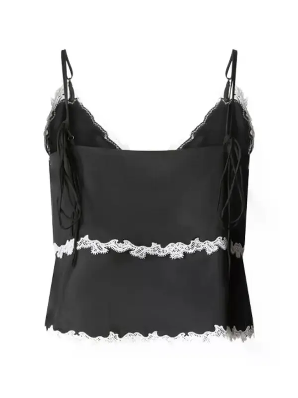 Pinko Lace Trim Camisole Blouse