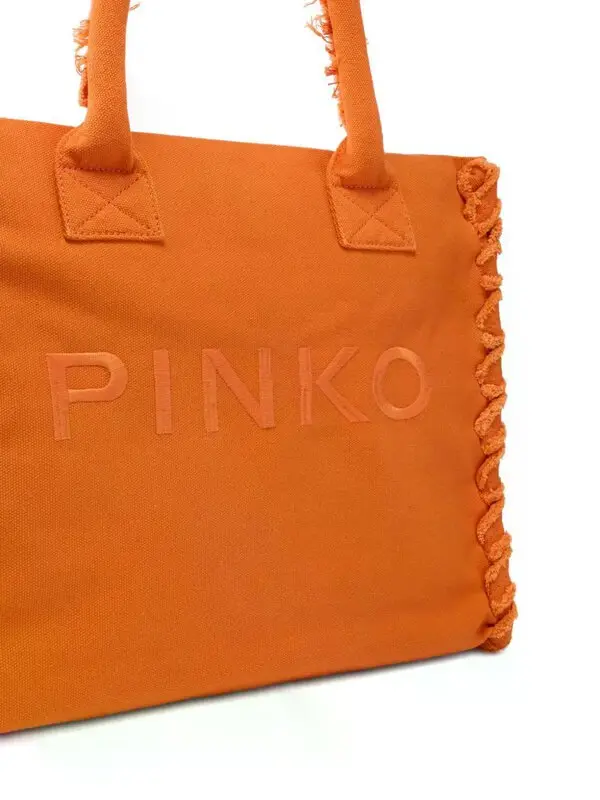Pinko Fringed Beach Bag