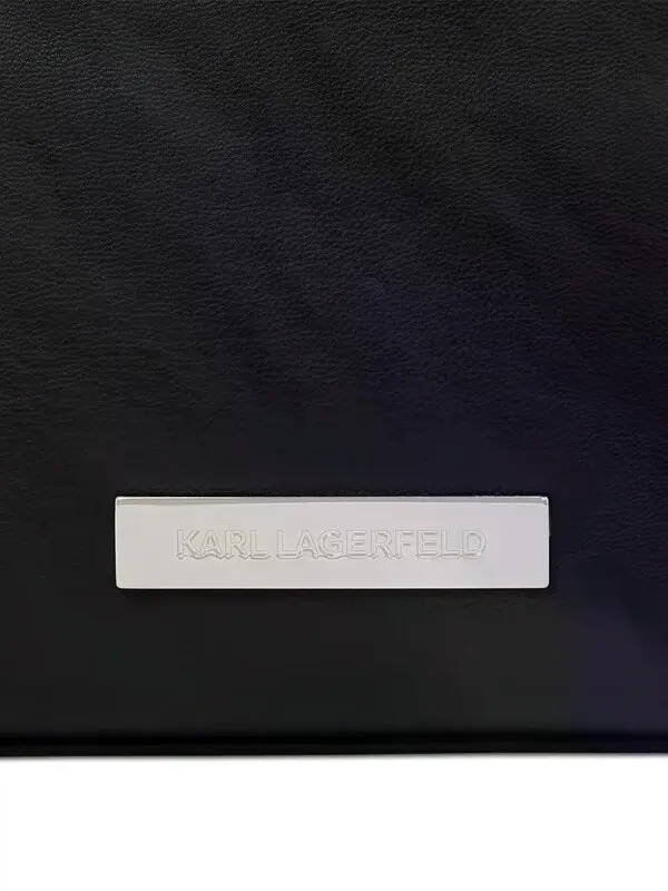 Karl Lagerfeld Ikon Logo-plaque Bucket Bag