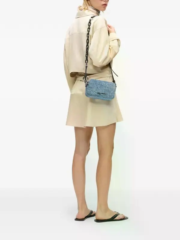 Karl Lagerfeld Camera Crossbody Bag - Blue