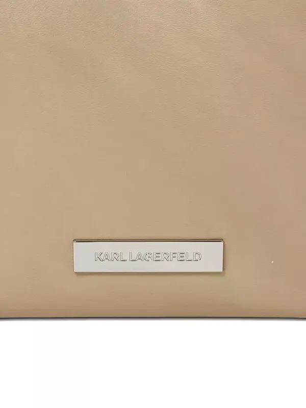 Karl Lagerfeld Logo-plaque Bucket Bag