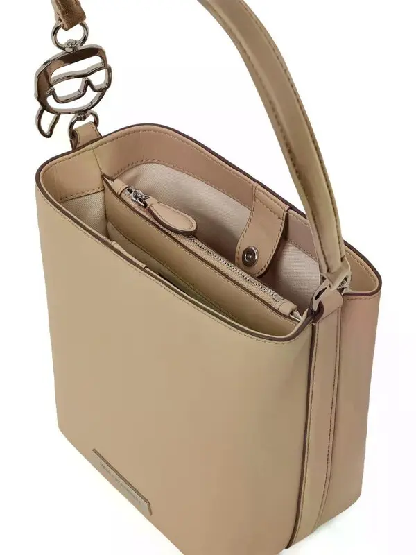 Karl Lagerfeld Logo-plaque Bucket Bag