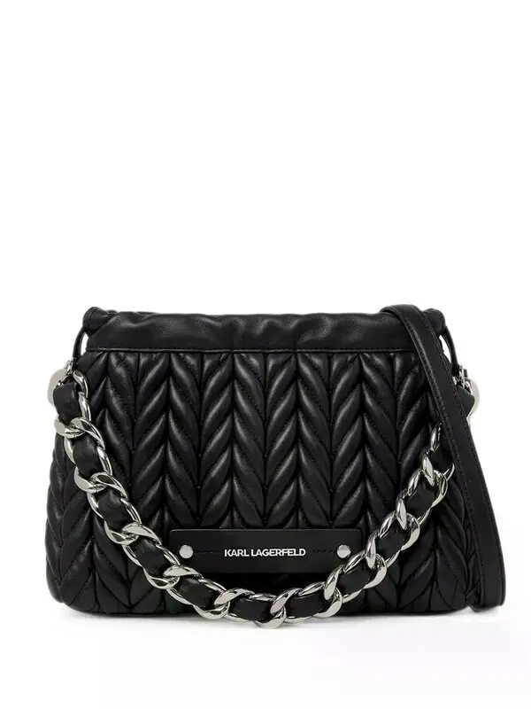 Karl Lagerfeld K/weave Chain Crossbody Bag