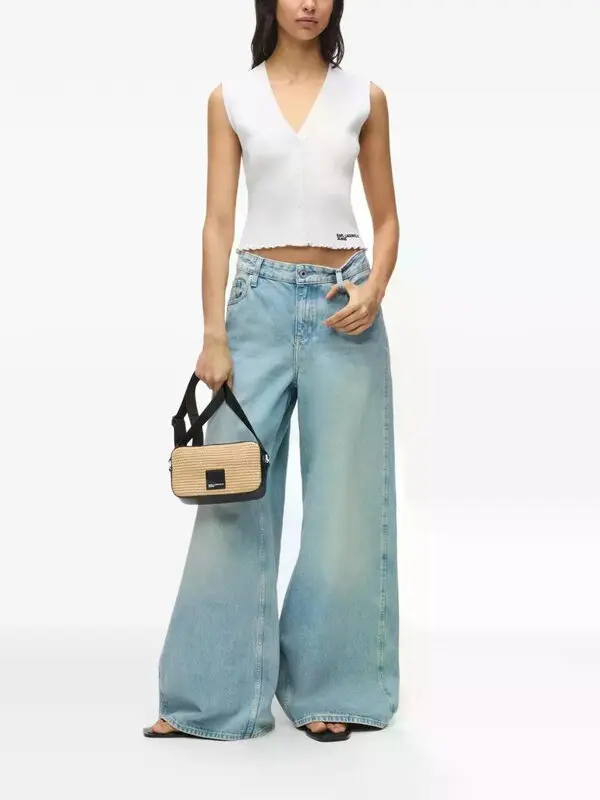 Karl Lagerfeld Logo-patch Cross Body Bag