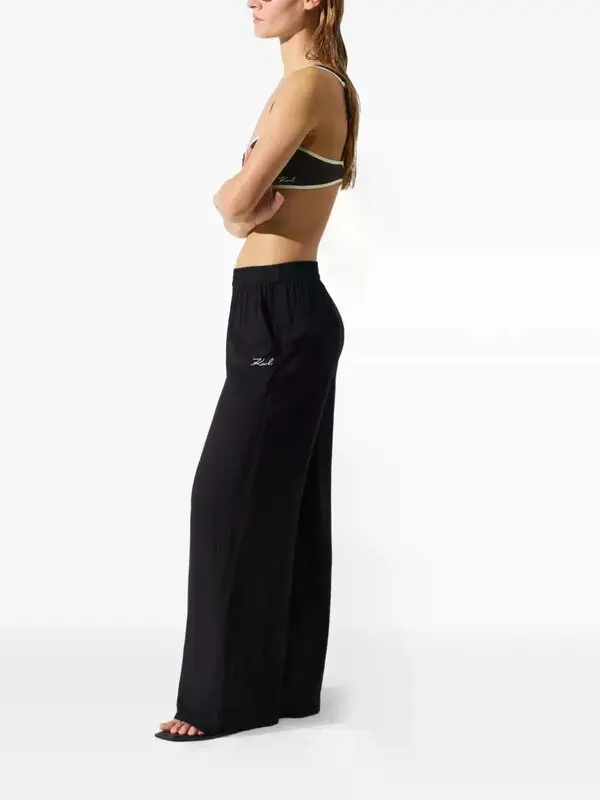 Karl Lagerfeld Logo Detail Track Pants