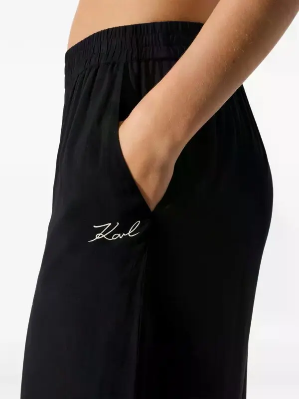 Karl Lagerfeld Logo Detail Track Pants