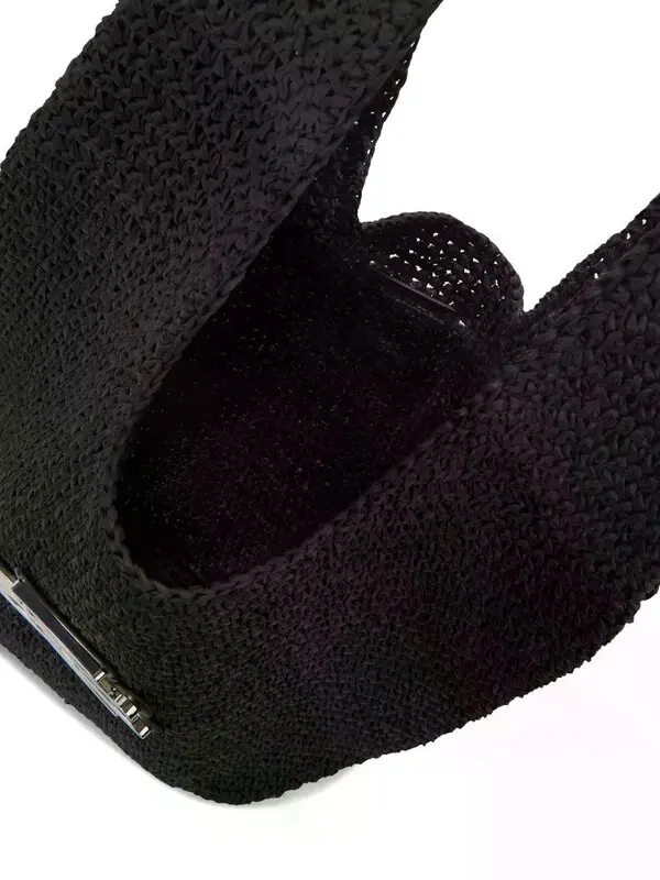 Karl Lagerfeld K/autograph-patch Crochet Tote