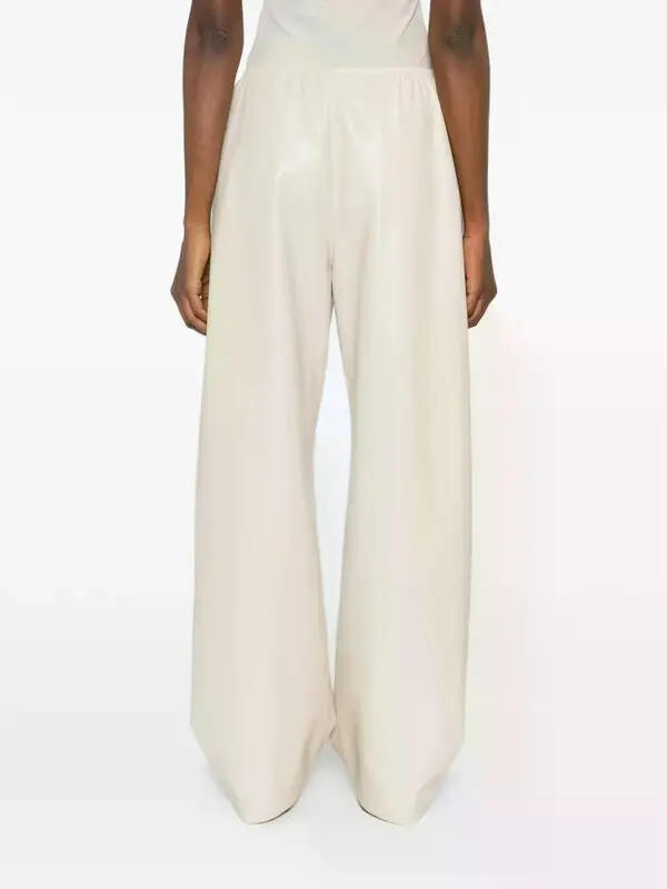 Nanushka Barrel Leg Trousers - Neutrals