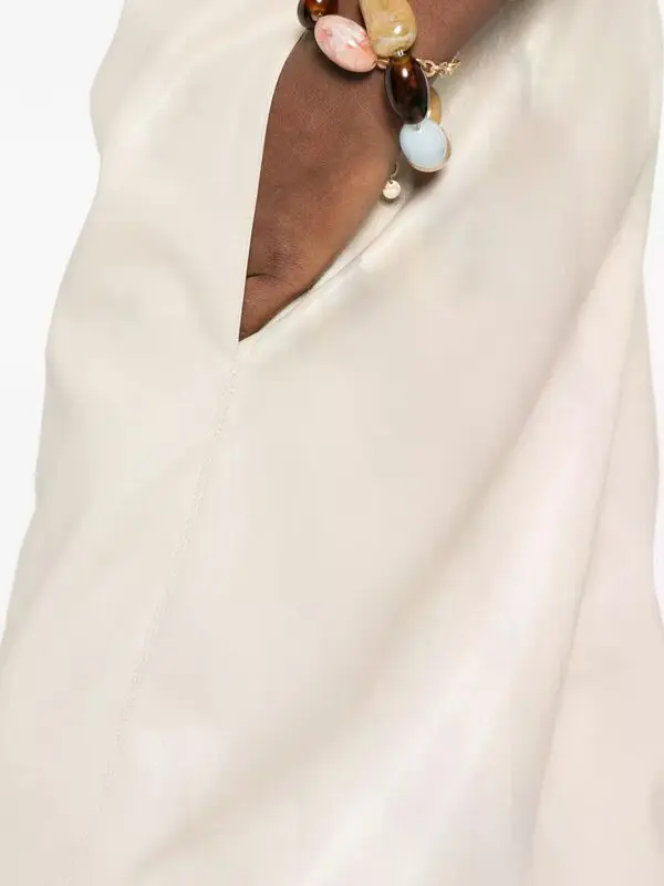 Nanushka Barrel Leg Trousers - Neutrals