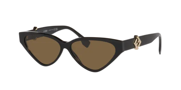 Fendi Ff Diamonds Fe40184i Sunglasses - Brown