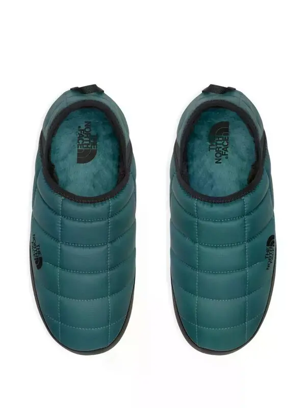 The North Face Thermoball Traction V Quilted Mules - Green