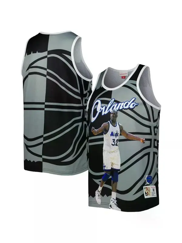 Mitchell & Ness Shaquille O'neal Tank Top - Grey