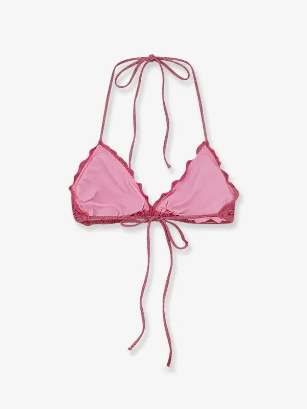 MC2 SAINT BARTH Sagittarius Viscose Blend Bikini Top