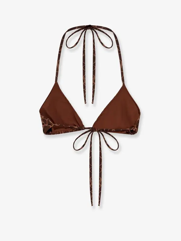 MC2 SAINT BARTH Leah Nylon Bikini Top
