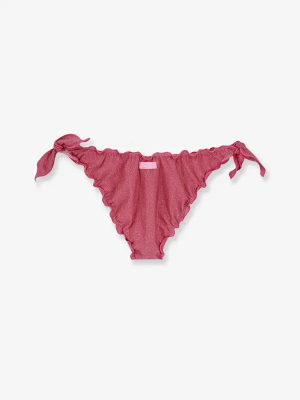 MC2 SAINT BARTH Viscose Blend Bikini Bottom - Pink