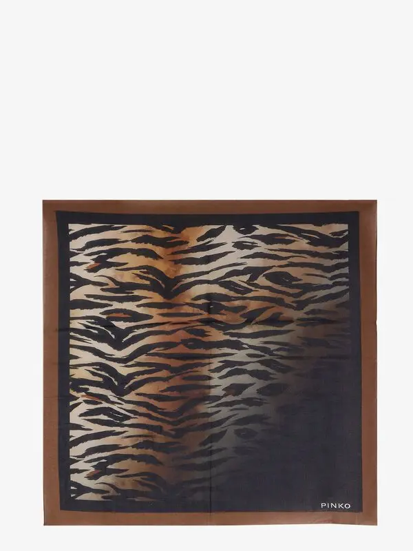 Pinko Cotton Valzer Foulard - Brown