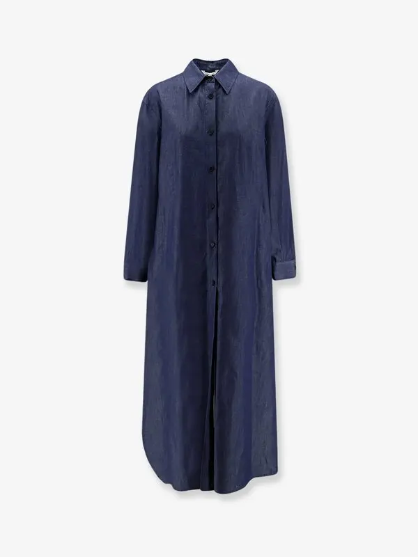 HEVO Arigliano Cotton Chemisier Dress