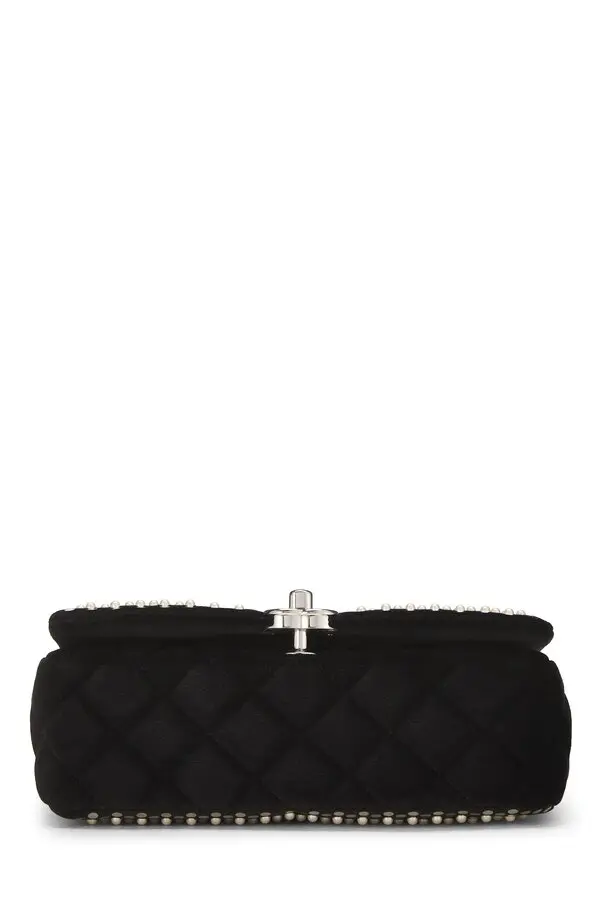Chanel Embellished Velvet Flap Bag