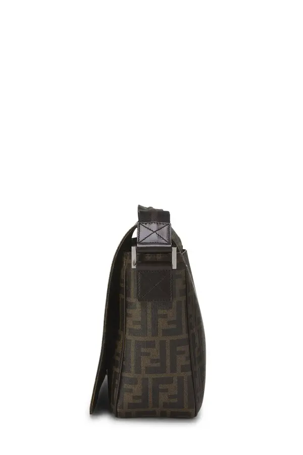 Fendi Zucca Coated Canvas Messenger Bag