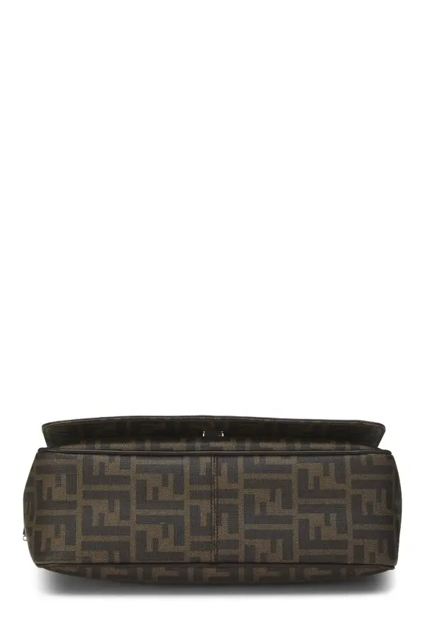 Fendi Zucca Coated Canvas Messenger Bag