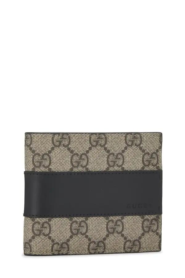 Gucci Original Gg Supreme Canvas Bifold Wallet