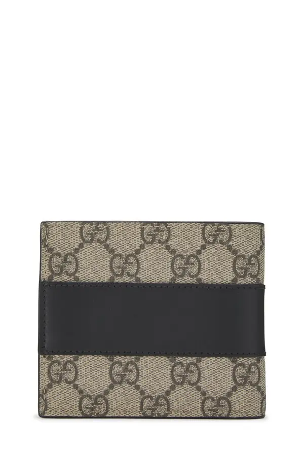 Gucci Original Gg Supreme Canvas Bifold Wallet