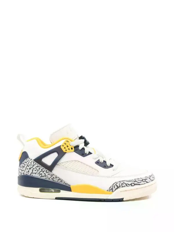 JORDAN Spizike Cutout Patterned Sneakers - White
