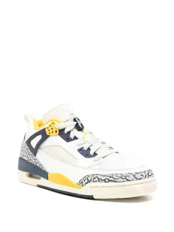 JORDAN Spizike Cutout Patterned Sneakers - White