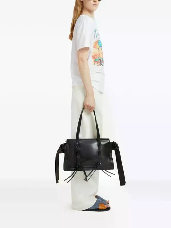 Marni Knotted-ties Shoulder Bag
