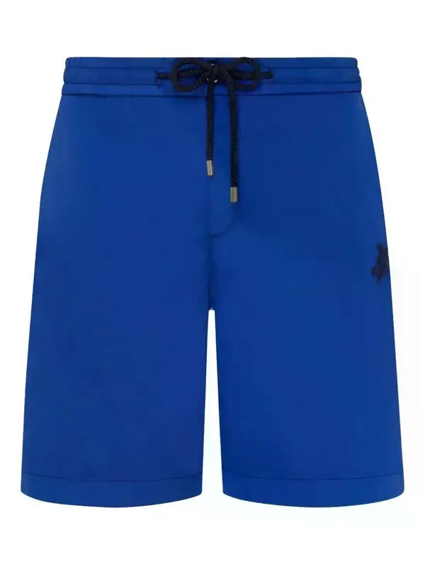Vilebrequin Turtle-embroidered Shorts - Blue