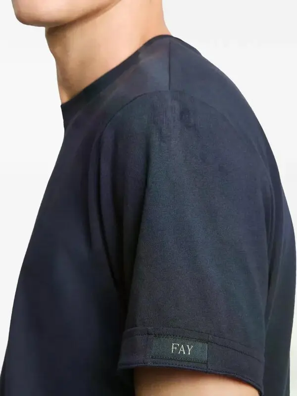 FAY Cotton Jersey T-shirt