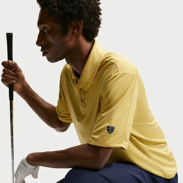 Nike Par Dri-fit Golf Polo - Yellow