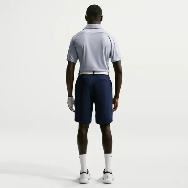 Nike Par Dri-fit Chest Logo Golf Polo - Grey