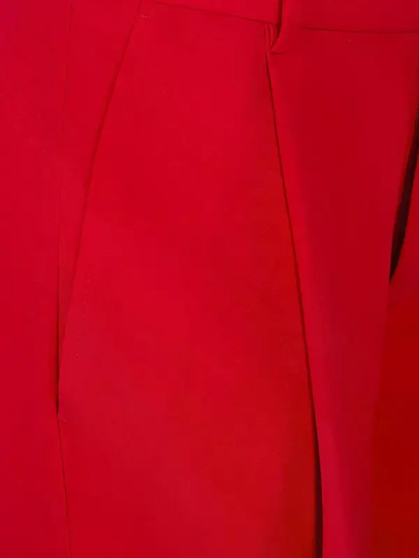 Ralph Lauren Georgette Pleated Tailored Trousers