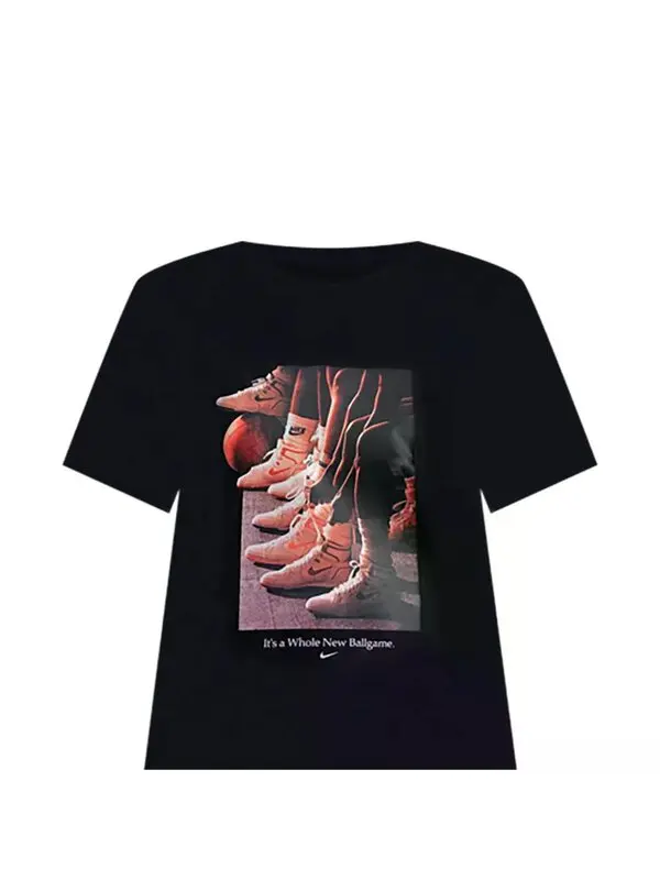Nike Basketball-print T-shirt - Black