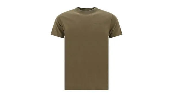 Off-White Diag Tab Slim Fit Army T-shirt - Green