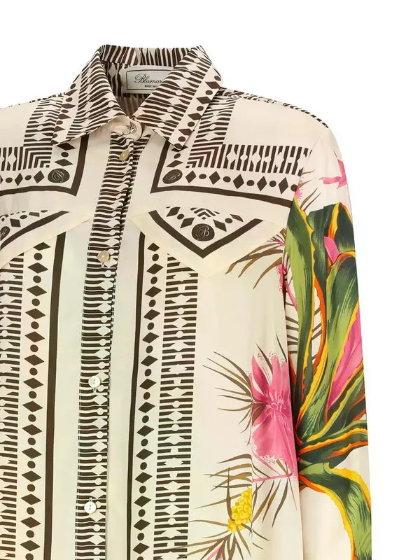 Blumarine Printed Mini Dress