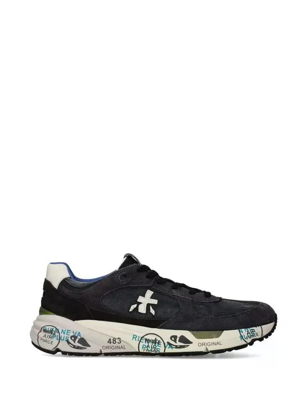 Premiata Mase 25 Logo-detail Sneakers - Black