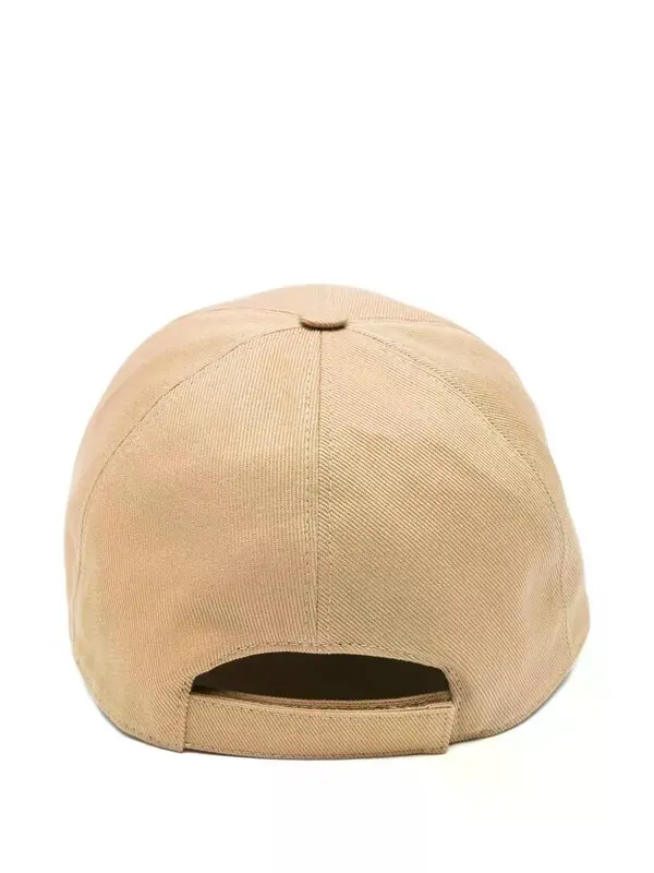 Fendi Baseball Cap With Embroidery - Neutrals