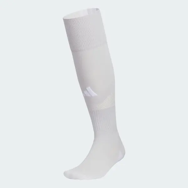 Adidas Team Speed 5 Otc Socks - Light Grey / White