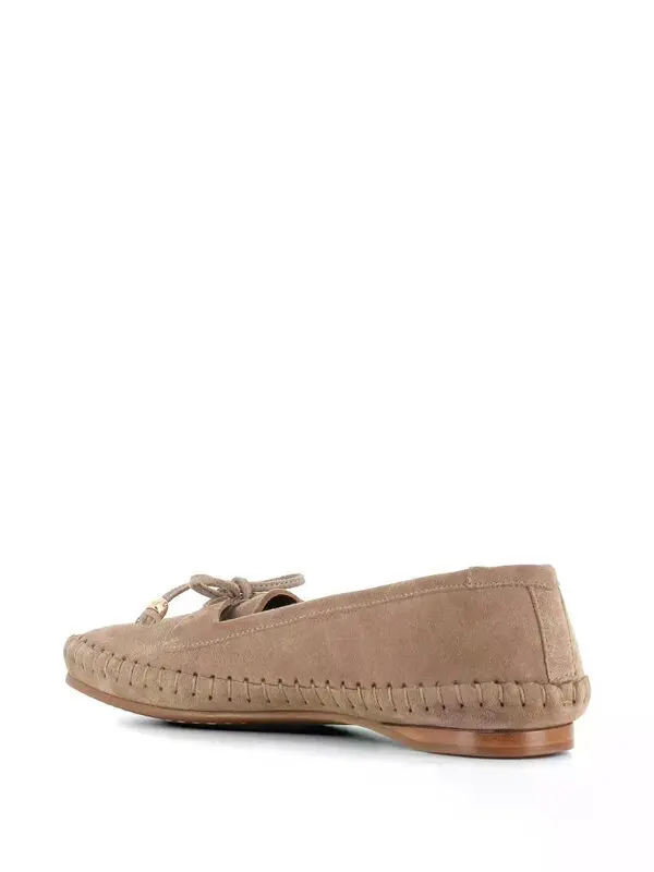 ALEXANDER HOTTO Tie-detail Loafers - Neutrals