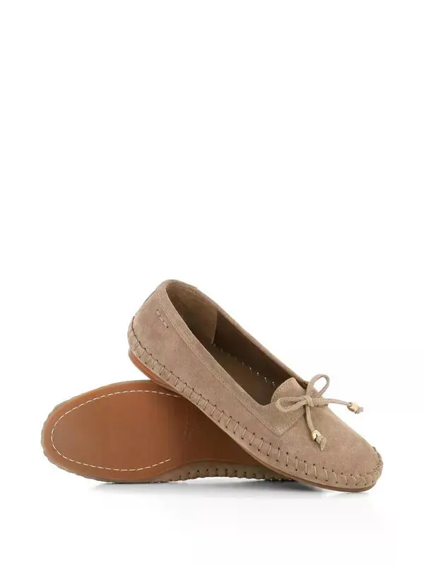 ALEXANDER HOTTO Tie-detail Loafers - Neutrals