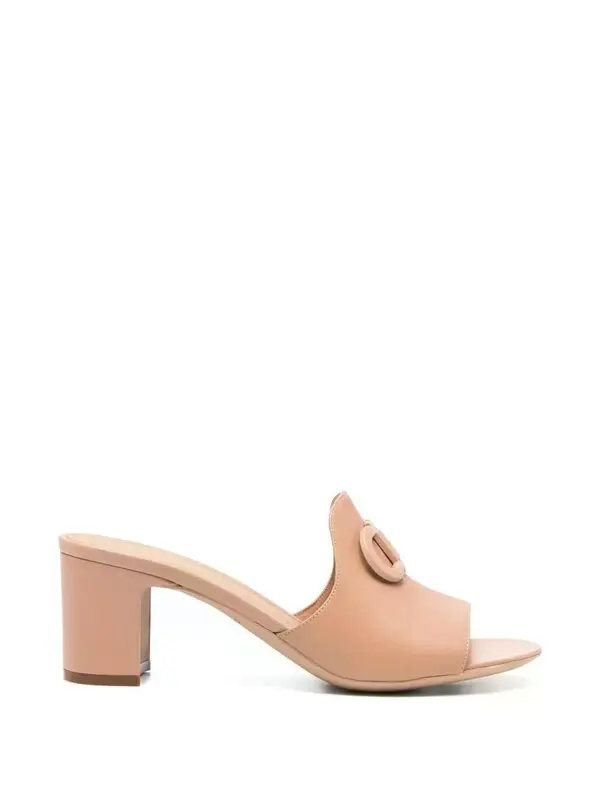 FERRAGAMO Rexy Open Toe Sandals - Neutrals