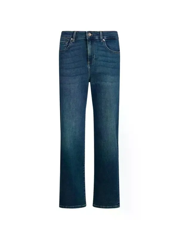 Liu Jo Logo Straight-leg Jeans - Blue