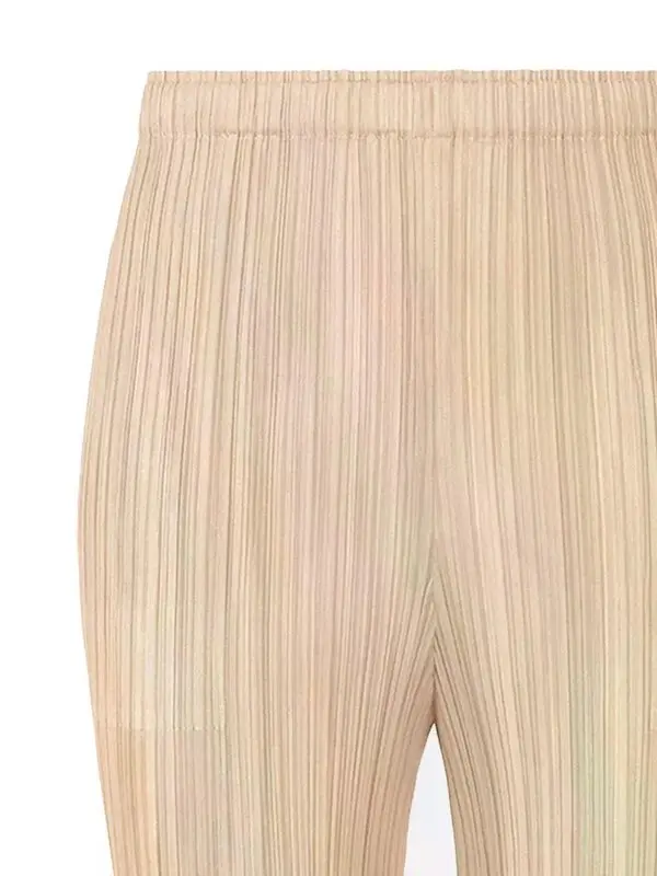 Issey Miyake July Pleated Trousers - Neutrals