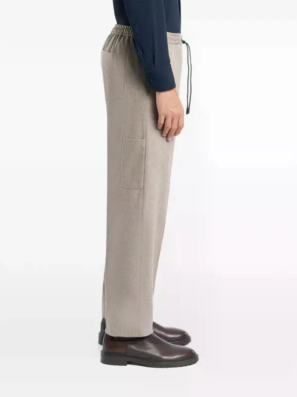 PT TORINO Drawstring Trousers - Neutrals