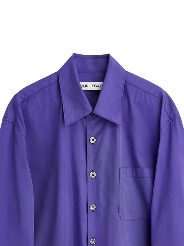 Our Legacy Above Pocket Shirt - Purple