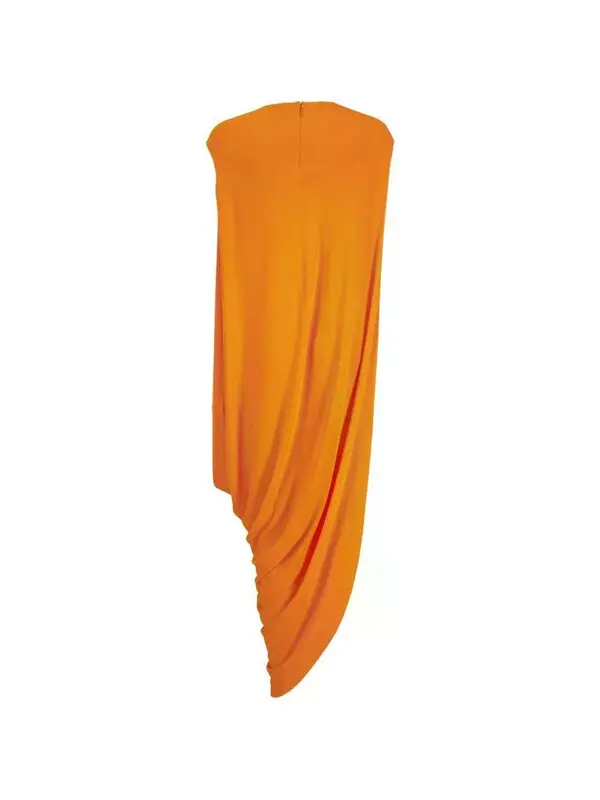 TOM FORD Draped Sleeveless Top - Orange