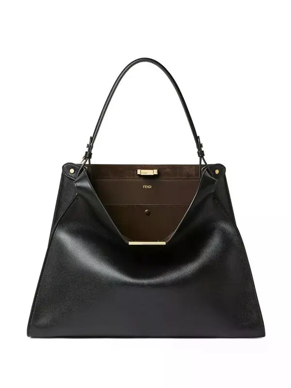 Fendi Large Stud Leather Tote